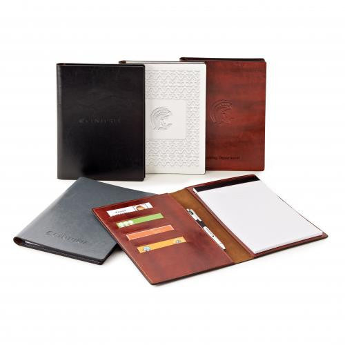 Zippered Linen Padfolio|Company Swag|Tech Organizer Padfolio - PROMOrx
