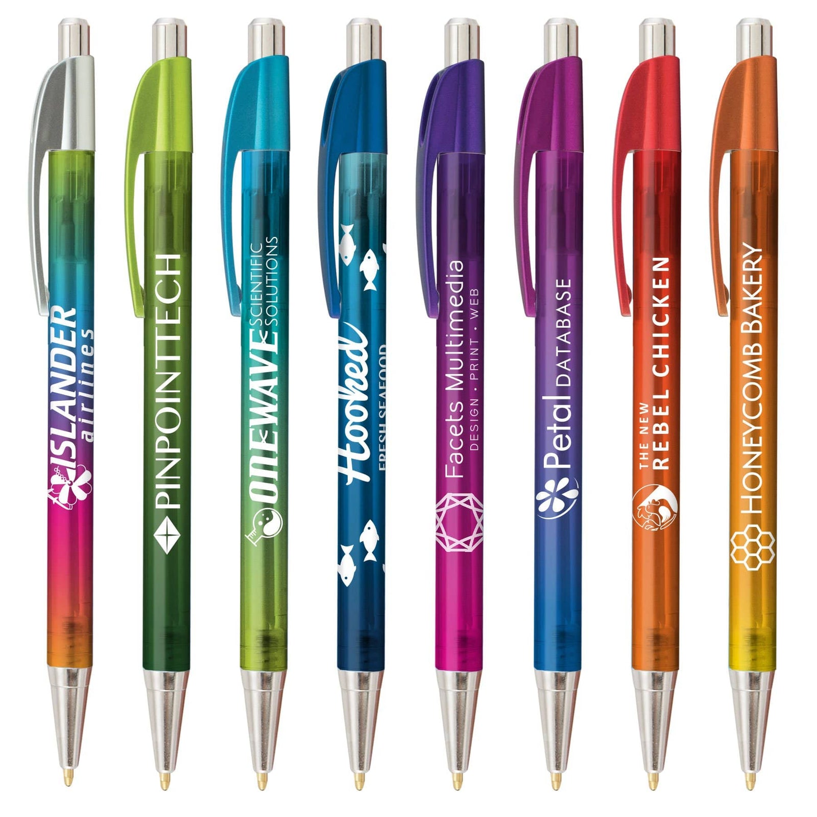 Ombre Barrel Promotional Giveaway Pen | Giveaway Pens - PROMOrx