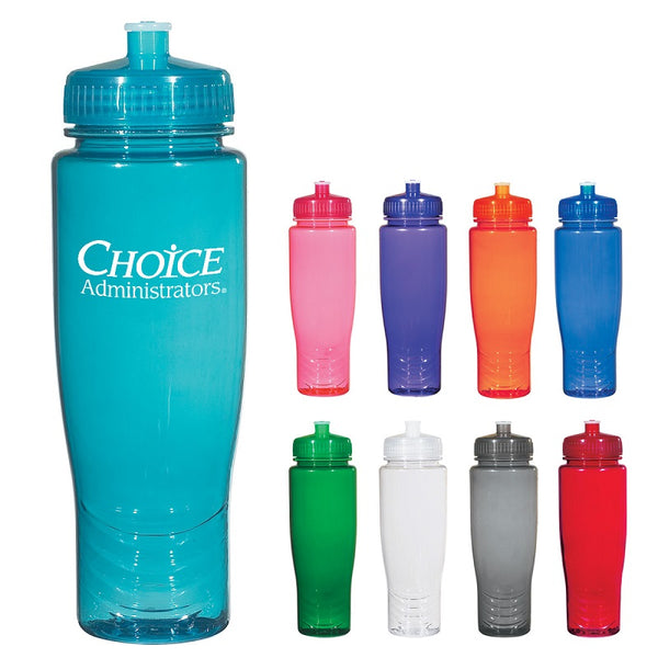 Sports Bottles with Push Pull Lids - PROMOrx